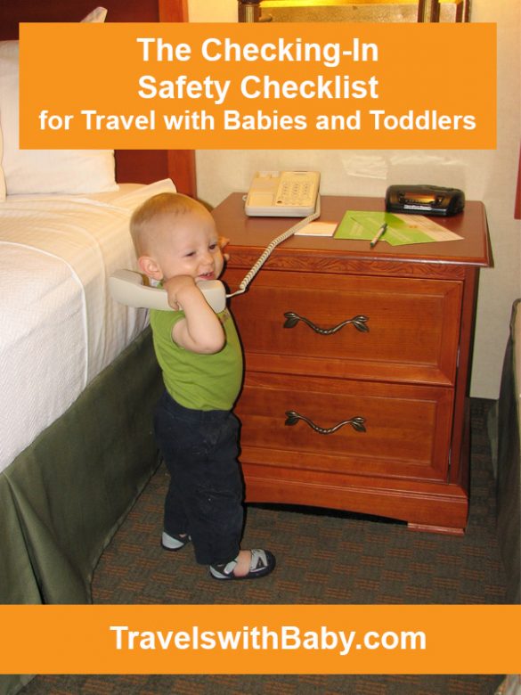 Checking-In Safety List | Checklist for Travel with Babies and Toddlers